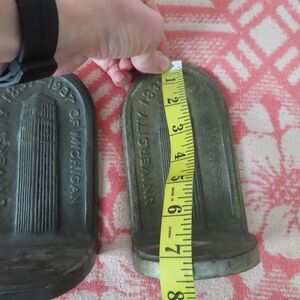 Vintage | Other | Vintage University Of Michigan Bronze Bookend 93s ...